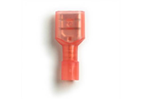 Buy Red Female Disconnect Vinyl Fully Insulated 22-18 AWG (100/Bag ...