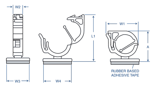 Buy Tension Clips Easy-Lock from Electrical Basics