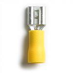 Buy Yellow Vinyl Female Disconnect, Insulated AWG 12-10 (100/bag ...